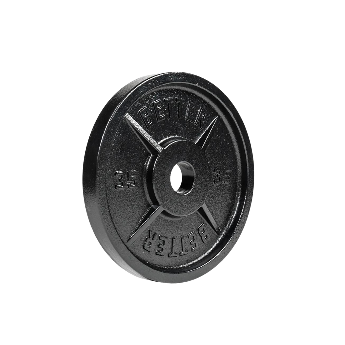 Machined Deep Dish Weight Plates | Sets of two | 5 - 45lbs | Black ...