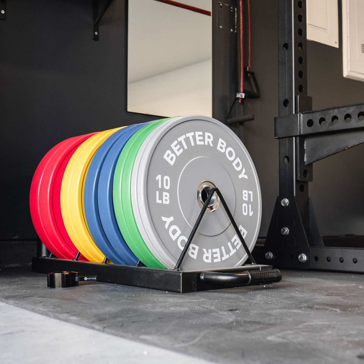 Horizontal Plate Rack