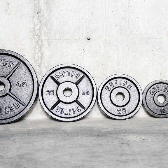 Machined Deep Dish Weight Plates | Full Set | Two Per Size | Better ...